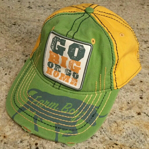 Farm Boy | Accessories | Farm Boy Go Big Or Go Home Dad Hat Cap | Poshmark